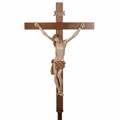 Processional cross in walnut wood | online sales on HOLYART.com