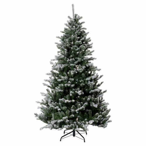 Artificial Christmas tree 210 cm, flocked Sheffield with | online sales ...