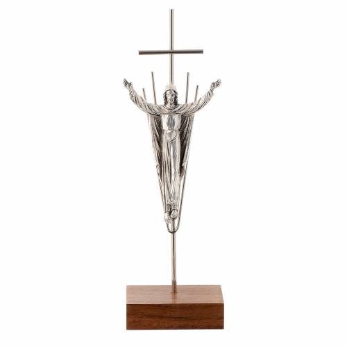 Cross risen Christ with base. | online sales on HOLYART.com