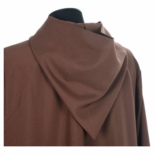 Franciscan brown alb in polyester | online sales on HOLYART.co.uk