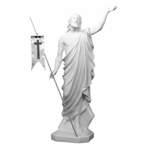 Risen Christ statue in fiberglass, 130 cm | online sales on HOLYART.com