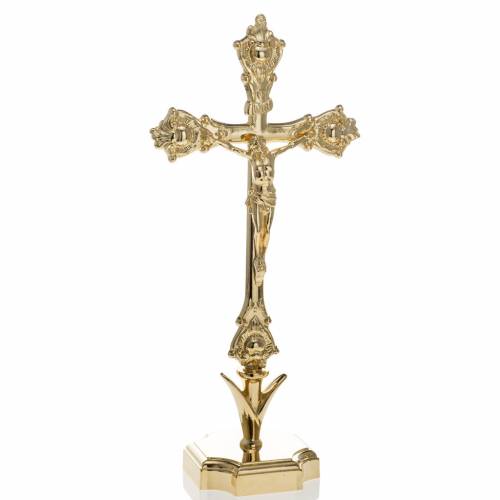 Altar crucifix and candlesticks | online sales on HOLYART.com