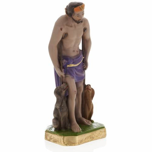 Saint Lazarus statue in plaster, 30 cm | online sales on HOLYART.co.uk
